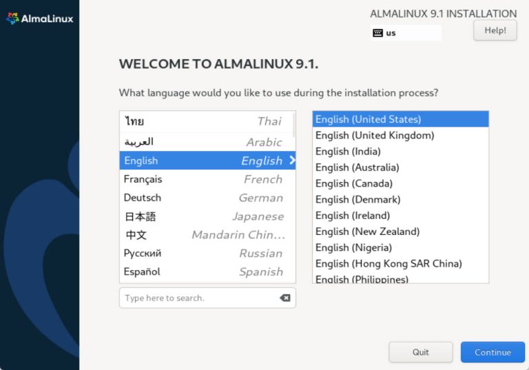 การติดตั้ง AlmaLinux 9 – SYSADMIN KNOWLEDGE