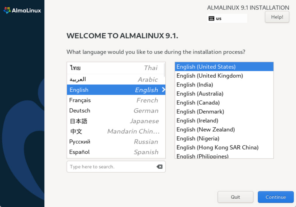 การติดตั้ง AlmaLinux 9 – SYSADMIN KNOWLEDGE