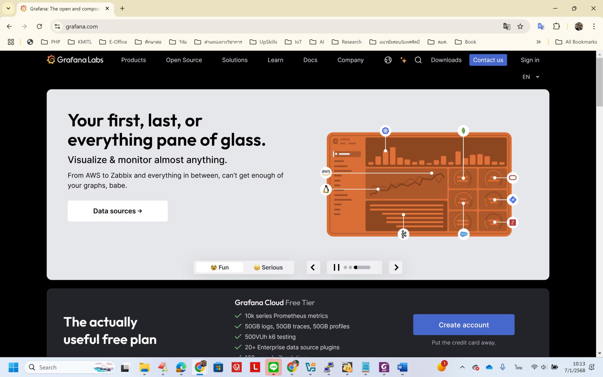การจัดการ Dashboard ด้วย Grafana บน Ubuntu – SYSADMIN KNOWLEDGE