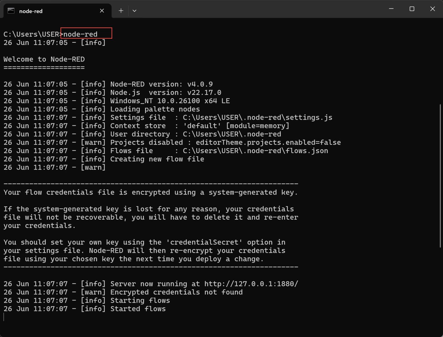การติดตั้ง Node-RED บน Windows 11 เพื่อเริ่มต้นพัฒนา IoT และระบบอัตโนมัติ – SYSADMIN KNOWLEDGE